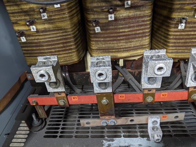 75 KVA 480 Primary, 208Y/120 Secondary, Siemens #3F3Y075FCD16 ...