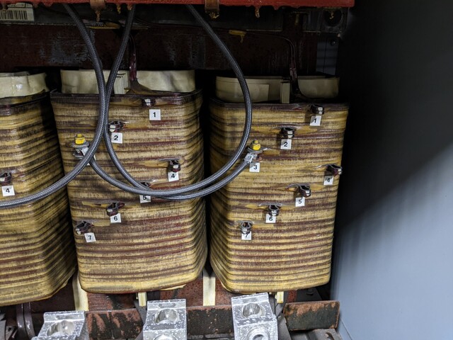 75 KVA 480 Primary, 208Y/120 Secondary, Siemens #3F3Y075FCD16 ...