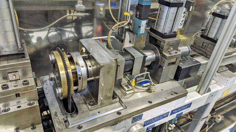 1/8" - 1-1/8" Burr Oak #STCO-M5, tube cut-off & end form machine ...