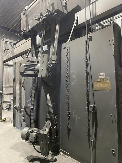 Pangborn, 8 wheel monorail system, 10 HP wheels, dust collection system ...