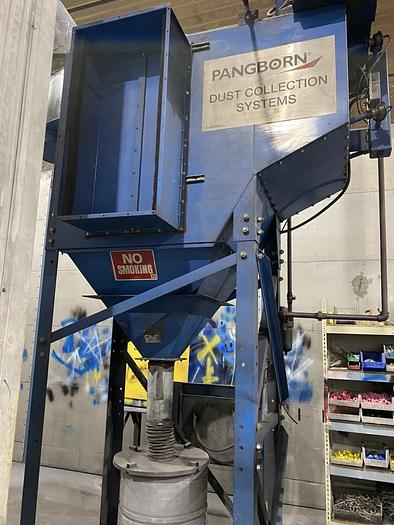 Pangborn, 8 wheel monorail system, 10 HP wheels, dust collection system ...