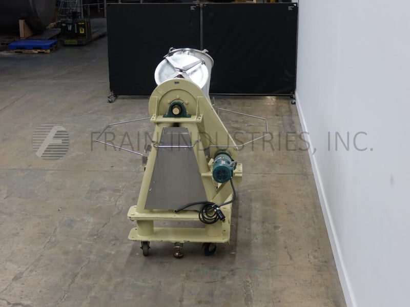 5 cu.ft. Patterson, 304 Stainless Steel twin shell mixer, bolt down ...