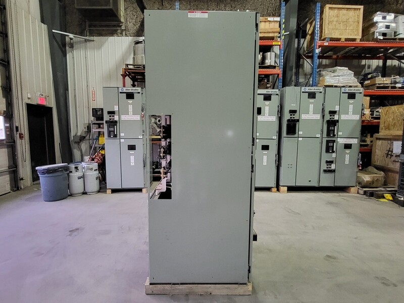 Allen-Bradley, 5000 Volts, 1200 Amps., 3-phase, medium voltage MCC ...