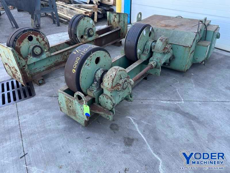 30 Ton, Pandjiris, tank turning rolls, 60000 lb., rubber wheels ...