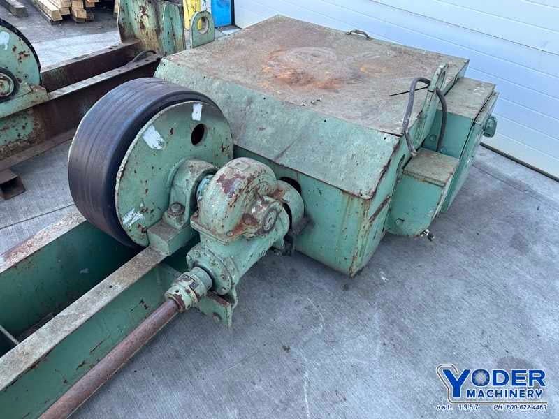 30 Ton, Pandjiris, tank turning rolls, 60000 lb., rubber wheels ...