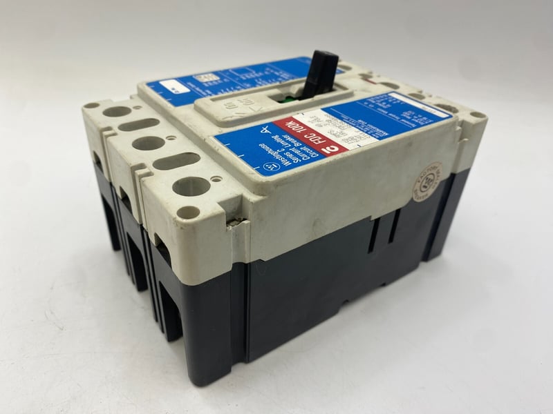 150 Amps, Westinghouse, FDC3150, Bolt-On Circuit Breaker, 3 Pole, 3 ...