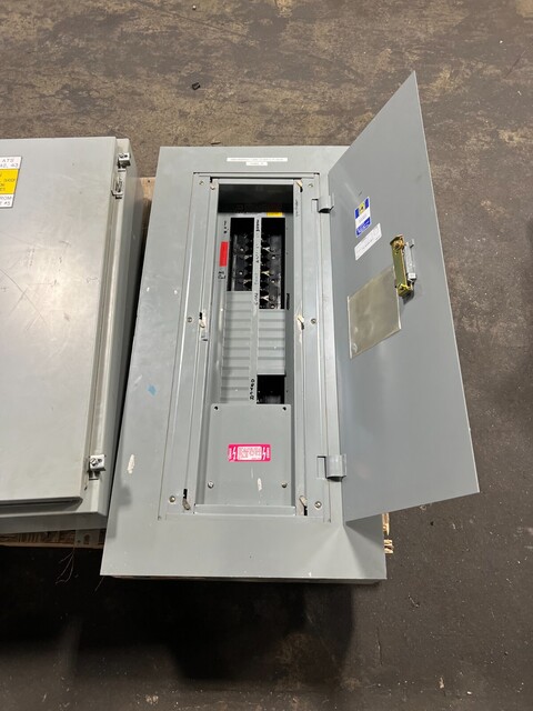 225 Amp. Square D, NEHB, Panelboard, 42 Space, 3 phase, 4 Wire, 480Y ...