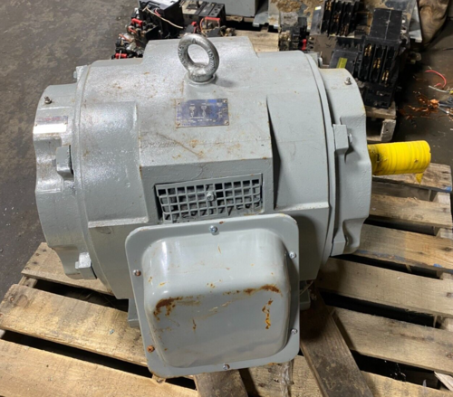 75 HP 1780 RPM Teco DHP0754 Induction Motor, Frame 365T, 5.875" l x 2. ...