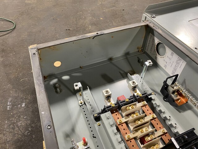 100 Amp. Eaton, PRL1X, Pow-R-Line Xpert Panelboard, 120/240 V, 1 phase ...