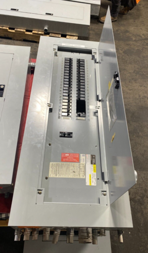 225 Amp. General Electric, AQF3422MBX, Panelboard, 208Y/120 V, 3 phase ...