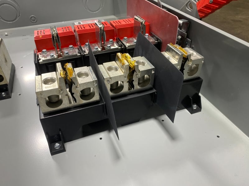 400 Amp. Siemens, GF325NA, Safety Disconnect Switch, 400A, 3 Pole, 240 ...