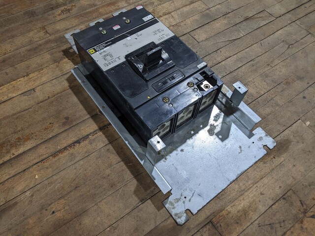 600 Amps, Square D, MAP36600, Circuit Breaker, 3 Pole, 600 Vac, 250 Vdc, for CTL Panelboard for ...