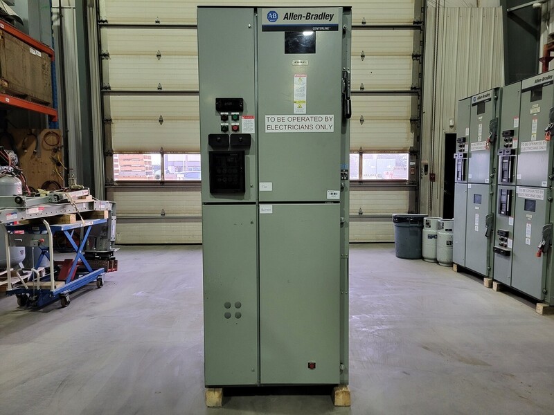 Allen-Bradley, Series L, Medium Voltage MCC Single Structure w/ Feeder ...