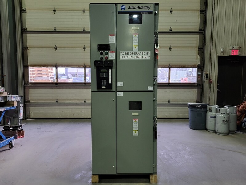 Allen-Bradley, Series L, Medium Voltage MCC Single Structure w/ Motor ...