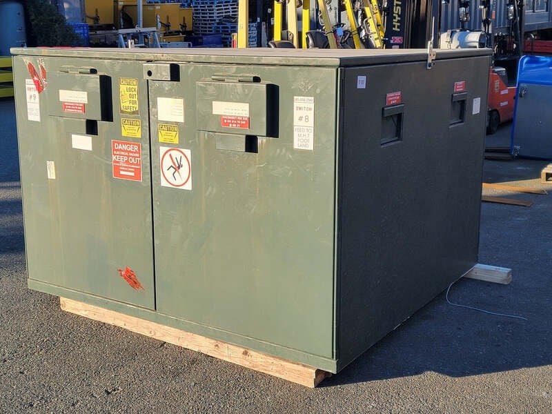 600 Amp. S & C Electric Co, PMH-19, Pad-Mounted Switchgear, 25 kV ...