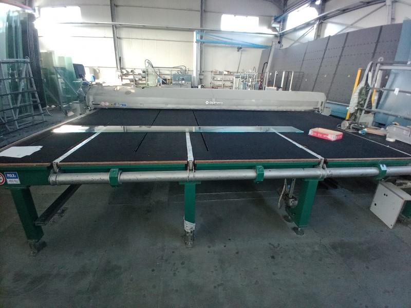Bottero #520-LAM/46, CNC tilting glass cutting & optimizing table, 2007 ...