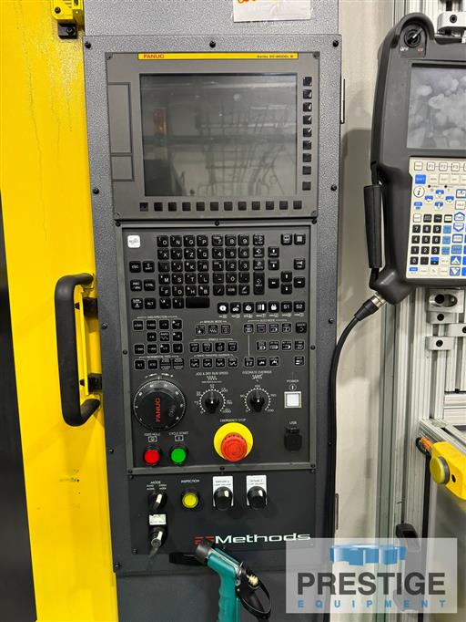 Fanuc #Robodrill-a-D21MiB-Eco-Plus+, 5-Axis automated machining cell ...