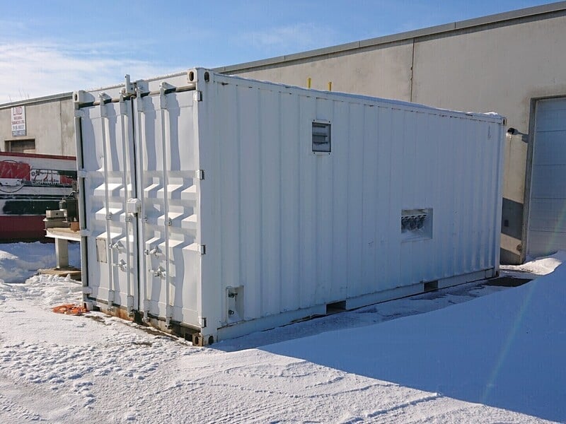 20' rotating right & tti elect, Container Waste Water Treatment Plant ...