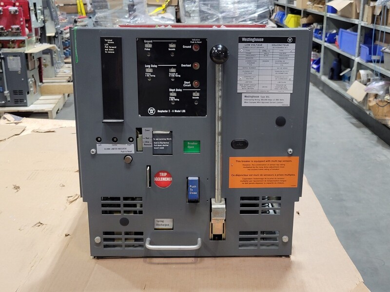1600 Amps, Westinghouse, DSL416, Low-Voltage Power Circuit Breaker ...