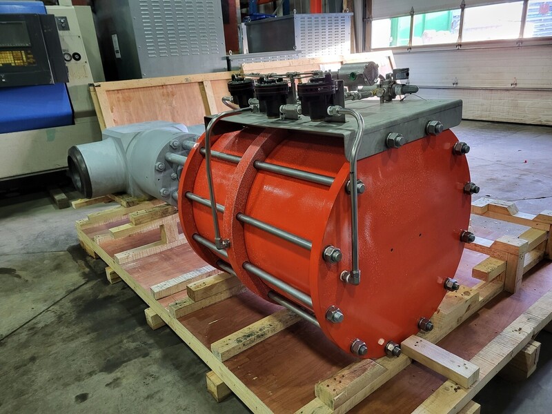 14" HP Valves/Key Valve Technologies #SDV-24100BL, Parallel Slide Gate ...
