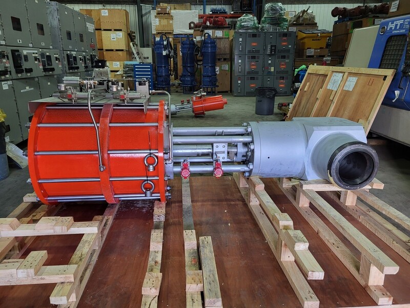 14" HP Valves/Key Valve Technologies #P200-750TD, Parallel Slide Gate ...
