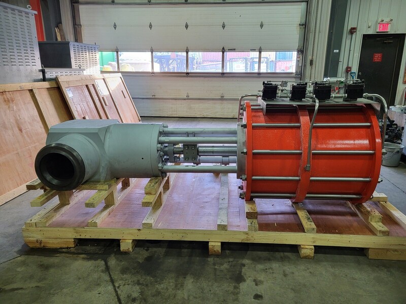 14" HP Valves/Key Valve Technologies #P200-750TD, Parallel Slide Gate ...