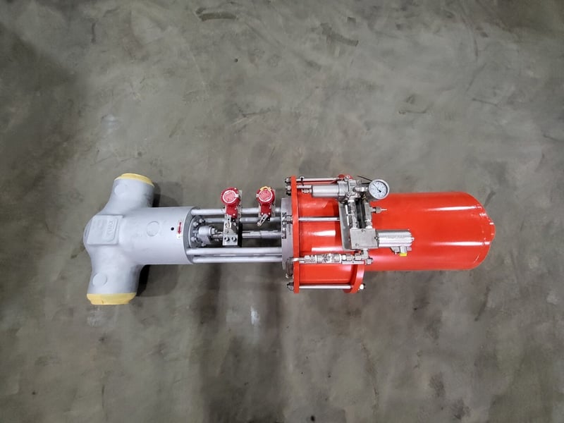 6" HP Valves/Key Valve Technologies #P200-450RA, Parallel Slide Gate ...