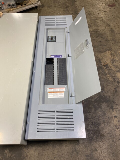 400 Amp. Square D NF Panelboard, 208Y/120V 3PH 4W 30 Space Main ...