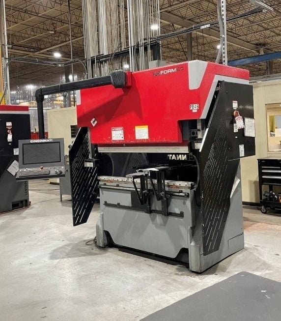 60 Ton, Cincinnati #GoForm-60GX5, electric servo press brake, 5 ...
