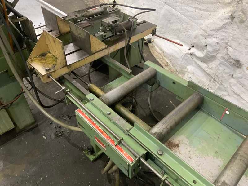 9" x 12" DoAll #C5A, horizontal band saw, 132" x 3/4" blade, head vises ...