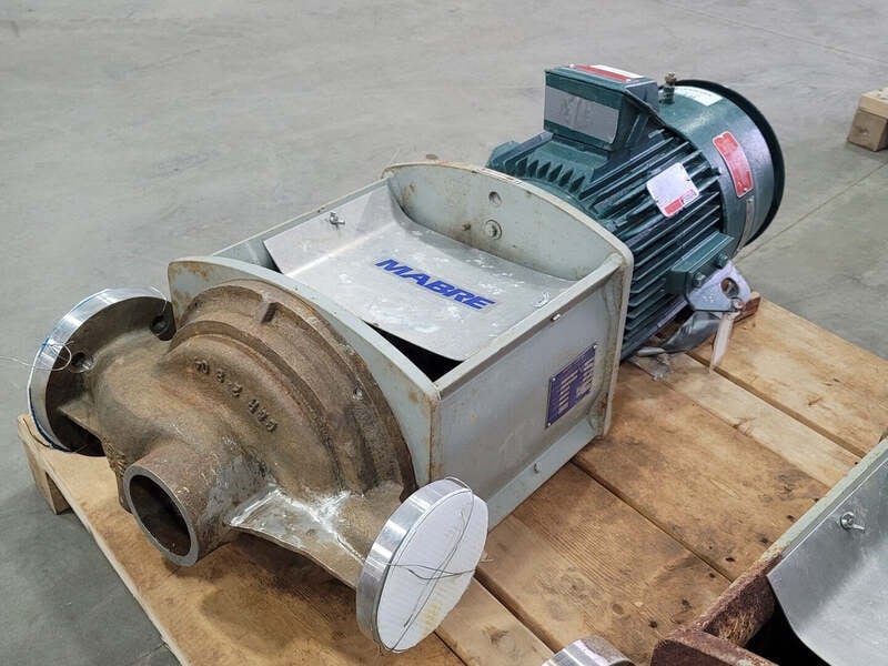 140 GPM, Mabre Pump #WPV-R, Vertical Centrifugal Process Pump, 20 HP ...