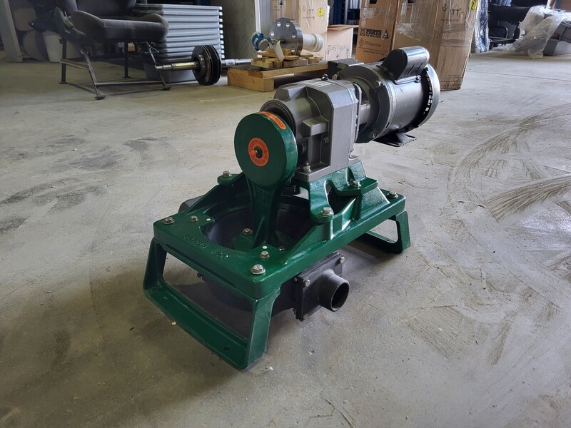2" Edson #120E, Electric Powered Diaphragm Pump, 40 GPM, 15' TDH, 3/4 ...