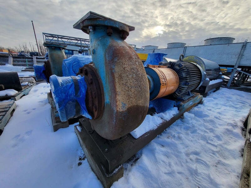 800 GPM @ 38' TDH, Goulds #3196, Centrifugal Pump, 200 HP, 1784 RPM ...
