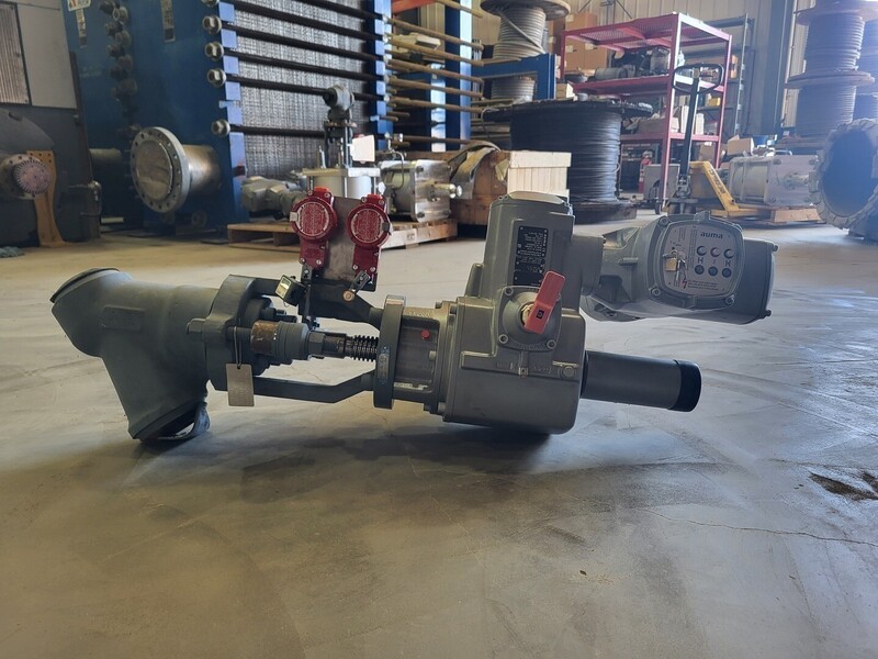 4" HP Valves/Key Valve Technologies #SAEXC-16.1-F16, Globe Valve w ...