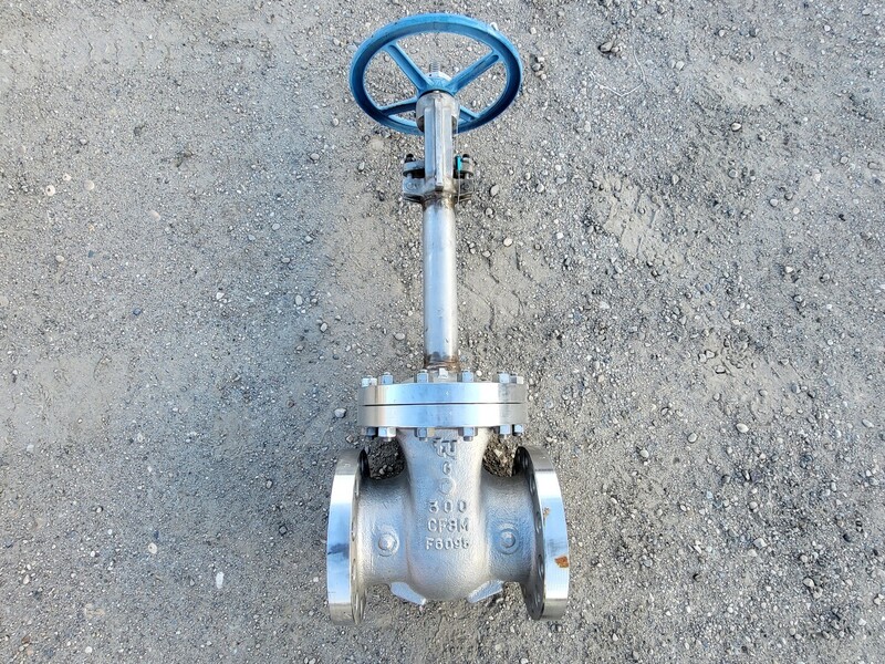 6" TY Valve Corporation #251RF0912, Gate Valve, Class 300, ASME B16.34 ...