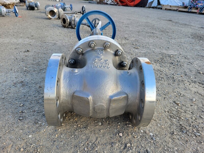6" TY Valve Corporation #251RF0912, Gate Valve, Class 300, ASME B16.34 ...
