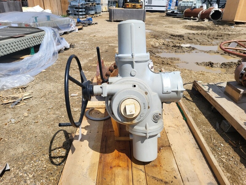 8" TY Valve Corporation, Gate Valve w/ Rotork Actuator IQ 40FA25A ...