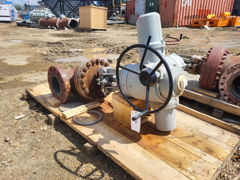 8" TY Valve Corporation, Gate Valve w/ Rotork Actuator IQ 40FA25A ...