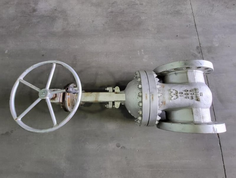 10" Williams Valve Corp., Gate Valve, Class 300, ASME API600, Stem F6a ...