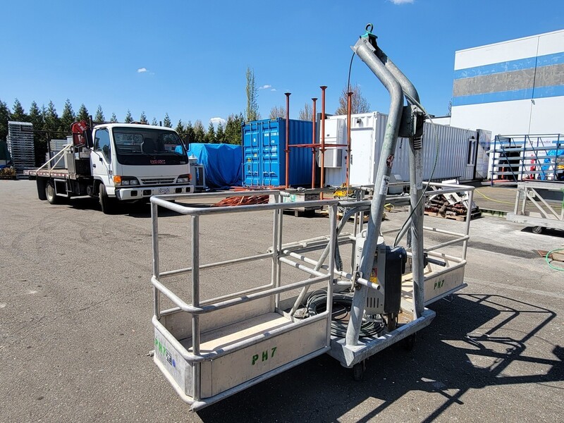 Spider #SC1000, Steel Work Cage, 750 lb w/o Flydeck, 500 lb w/Flydeck ...