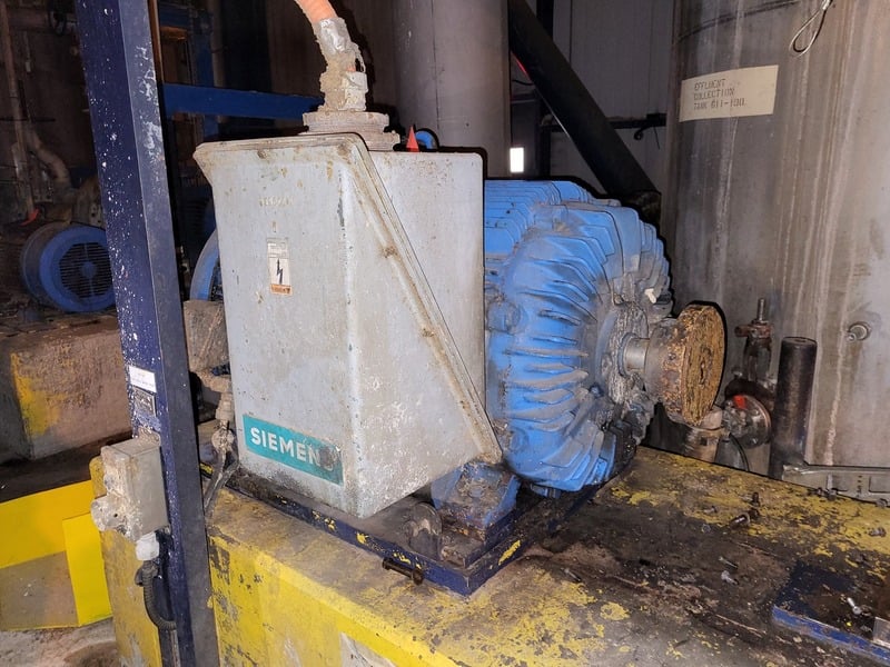 300 HP 1785 RPM Siemens induction motor, continuous duty, 4000 Volts ...