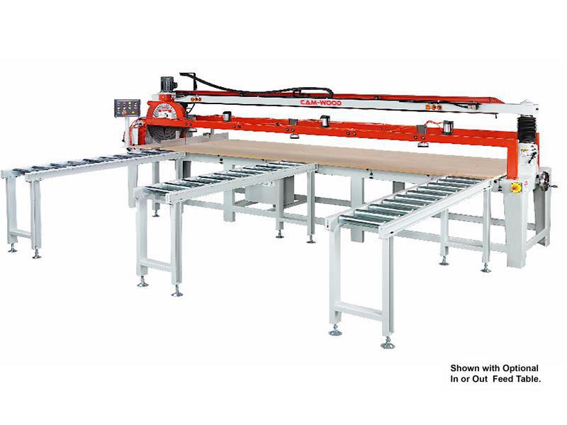 Cam-Wood #RS-DW2400X, Overhead Rail Saw w/Bevel Cutting, 8' L x 5-1/8 ...