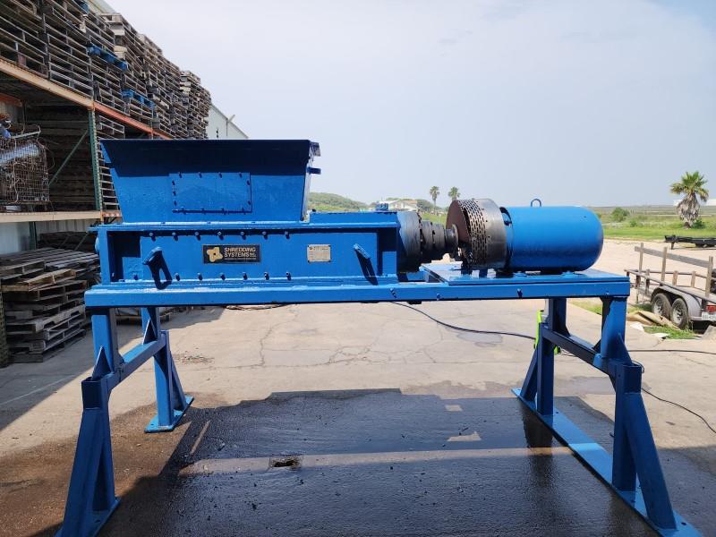 SSI #1000-E, Shredder, Slow Speed/High Torque, 40" x 25" chamber, Twin ...