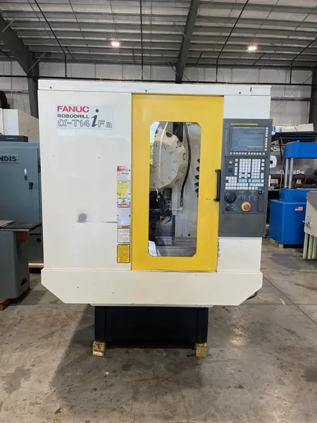 Fanuc #Robodrill-A-T14iFa, CNC vertical machining center, 14 automatic ...