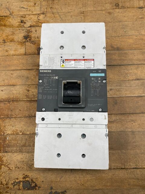 800 Amps, Siemens, NMX3B800, Bolt-On Circuit Breaker 800A 600V 3P 3PH ...