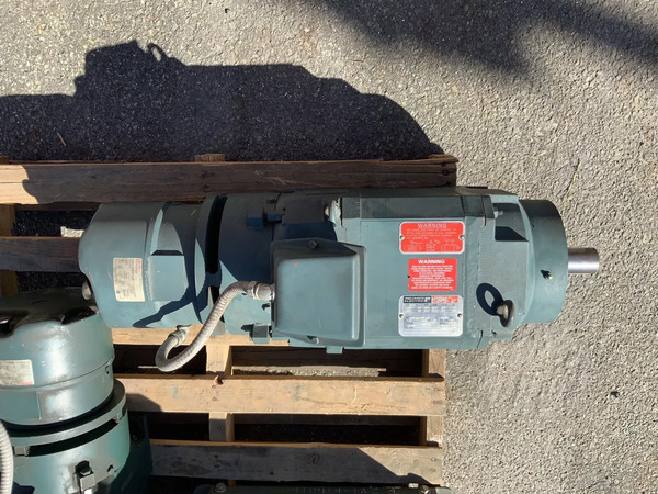 20 HP 1770/3540 RPM Reliance L0514A, Frame L2162, TEFC, 460 Volts (2 ...