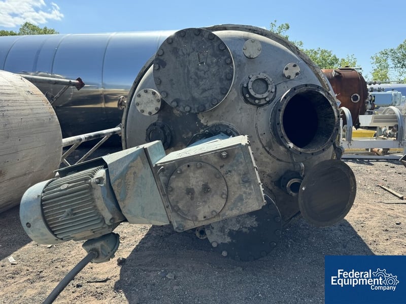 2500 gallon Alloy Fab Reactor, 316 Stainless Steel, 85/150 psi, 390°F ...