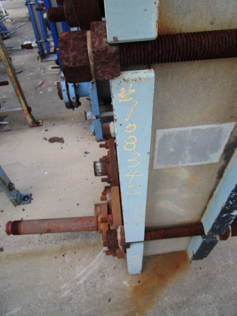 113 sq.ft., Alfa-Laval #A10-BFG, utilized in Vitamin C prodution, 150 ...