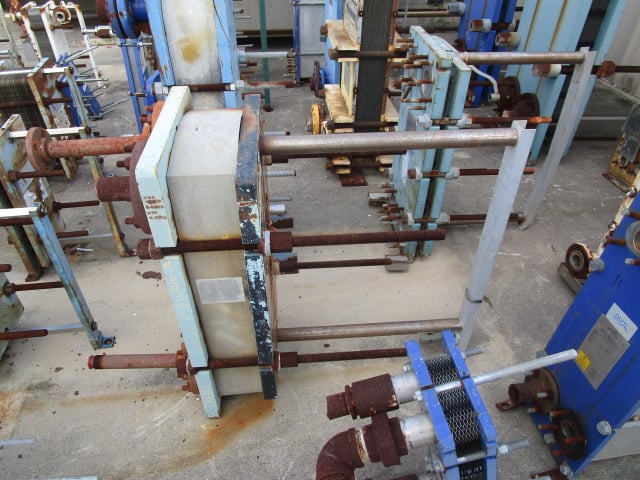 113 sq.ft., Alfa-Laval #A10-BFG, utilized in Vitamin C prodution, 150 ...