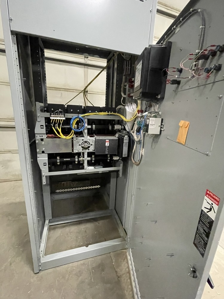 2000 Amp. ASCO Automatic Transfer Switch N1 Enclosure Catalog Number ...